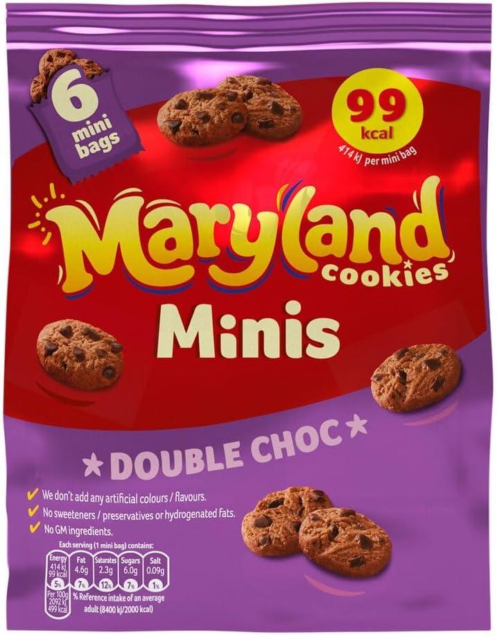 Chocolate Cookies Bundle with Maryland Mini Cookie Choc Chip 6 Pack ...