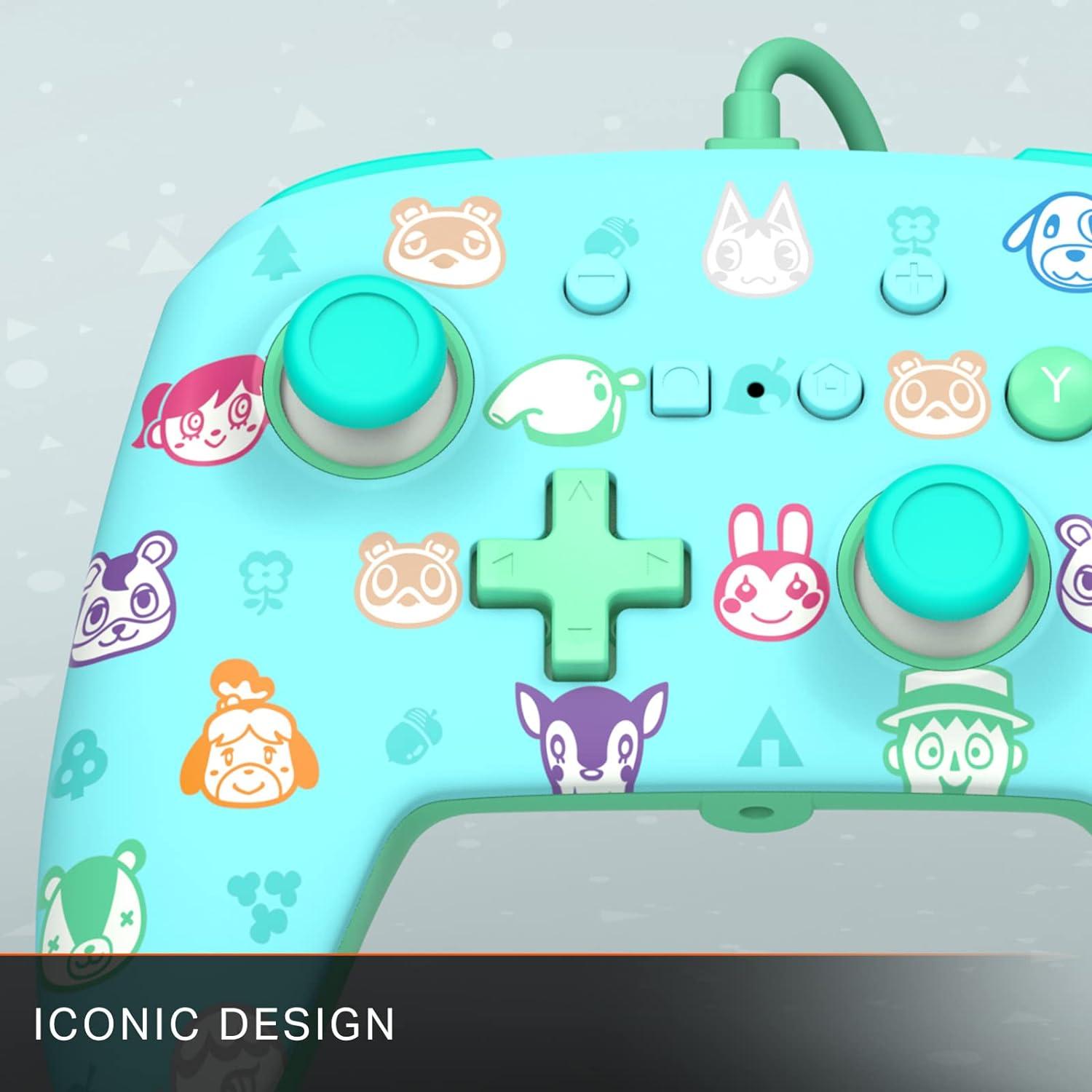 PowerA Enhanced Wired Controller for Nintendo Switch - Animal Crossing ...