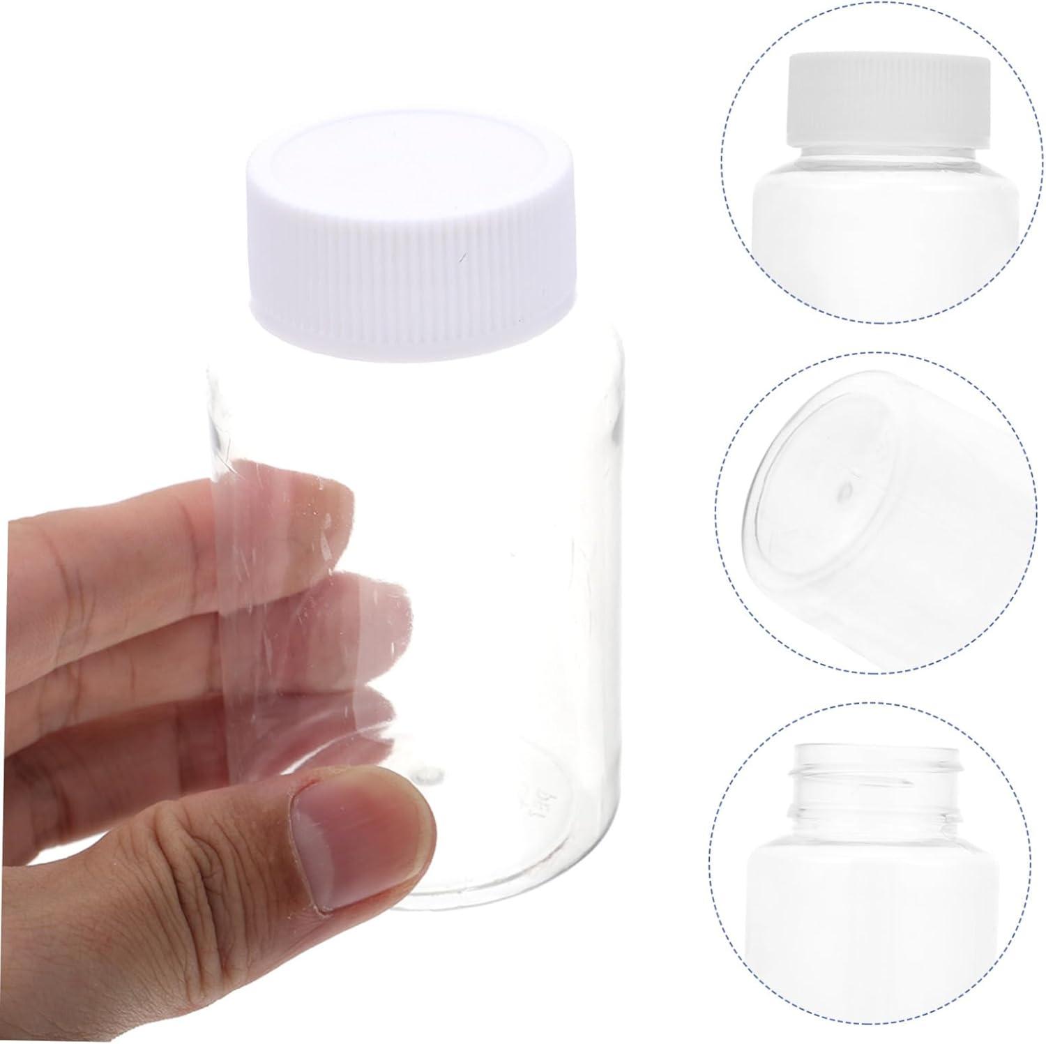 Ultechnovo 20 Pack Empty Bottles - Transparent Liquid Storage ...