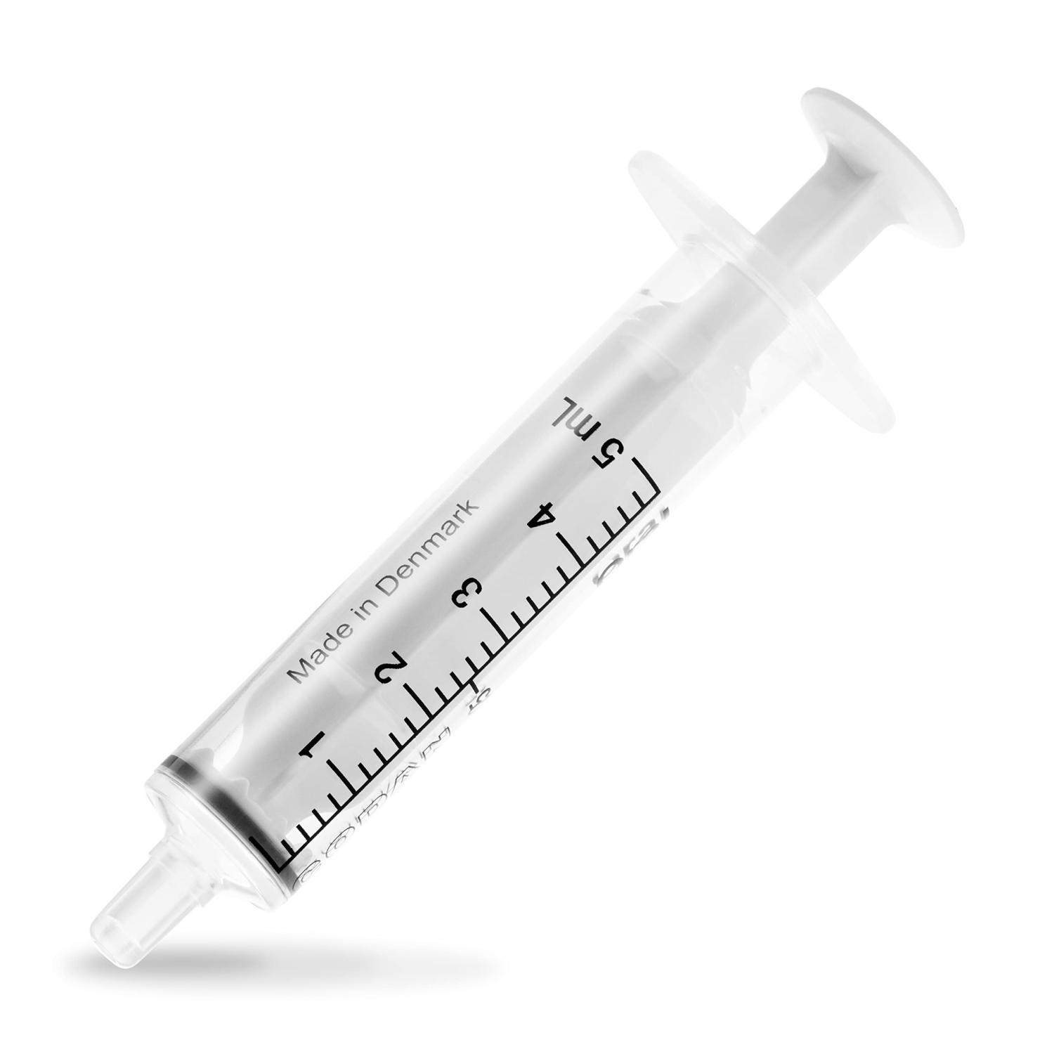 CODAN Slip-Tip O-Ring Syringes 5 mL - Pack of 3 | High-Quality Medical ...