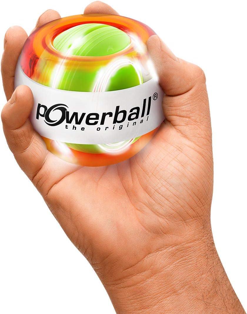 Powerball Lightning Red - Gyroscopic Hand Trainer with Red Light Effect ...