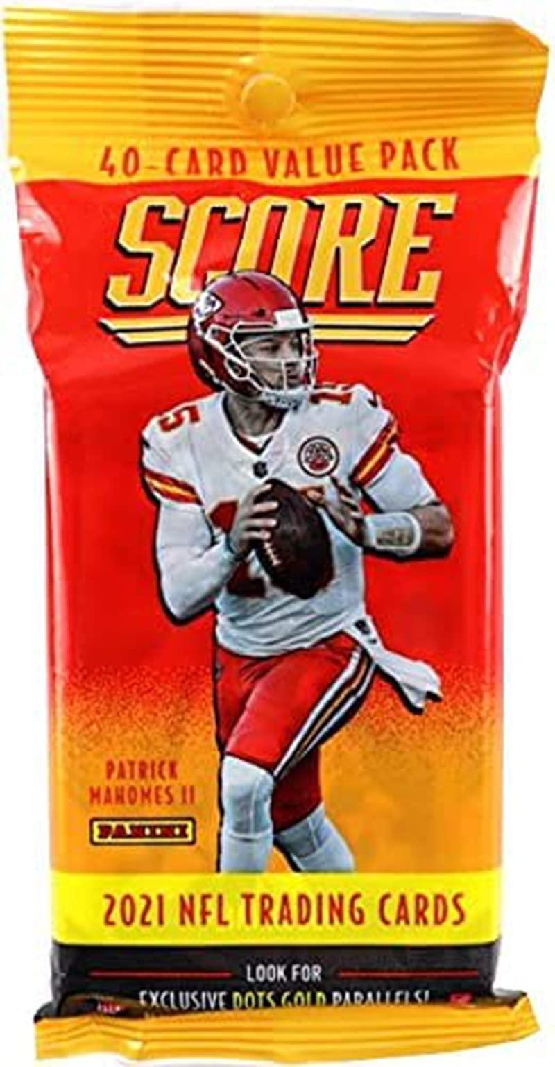 2021 Panini Score Football Jumbo Fat Pack - Sealed 40 Card Pack ...