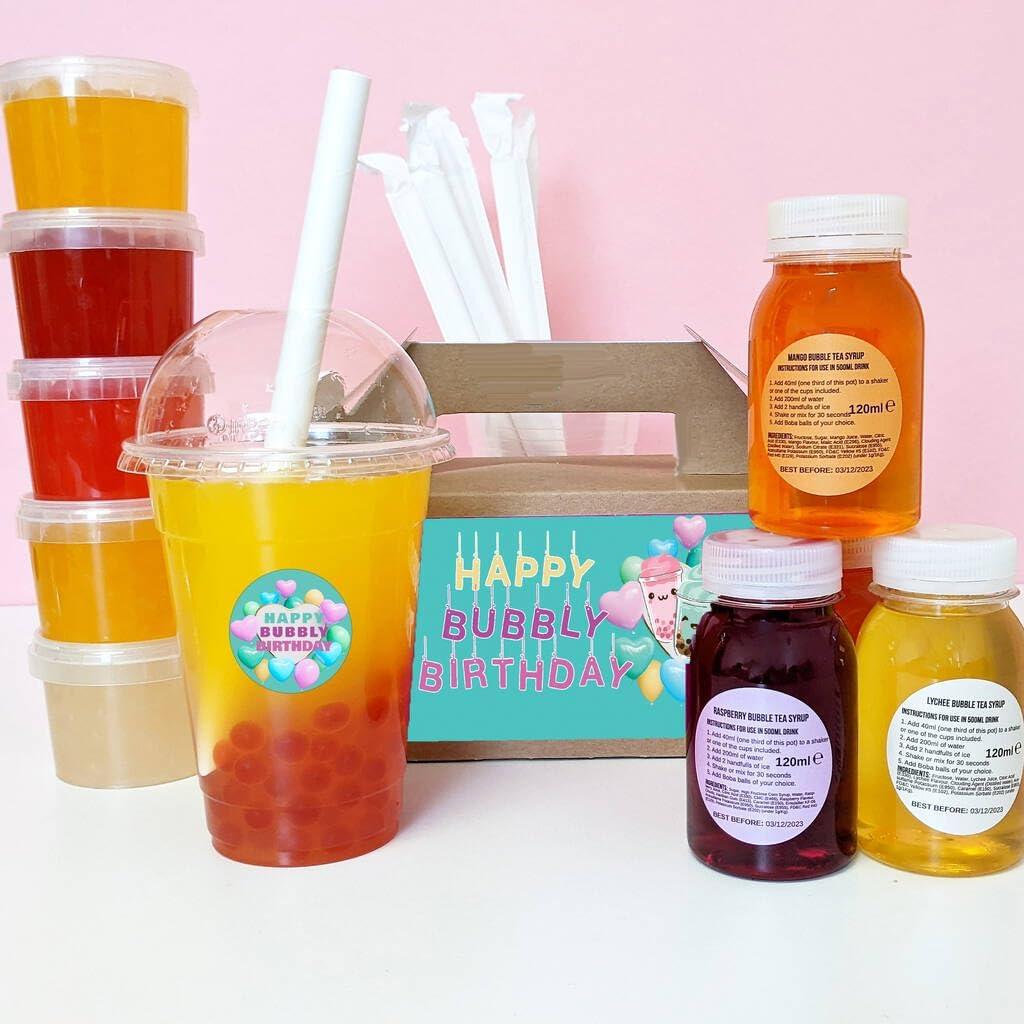 Personalised Birthday Bubble Tea Kit | Buy Now with Express ...