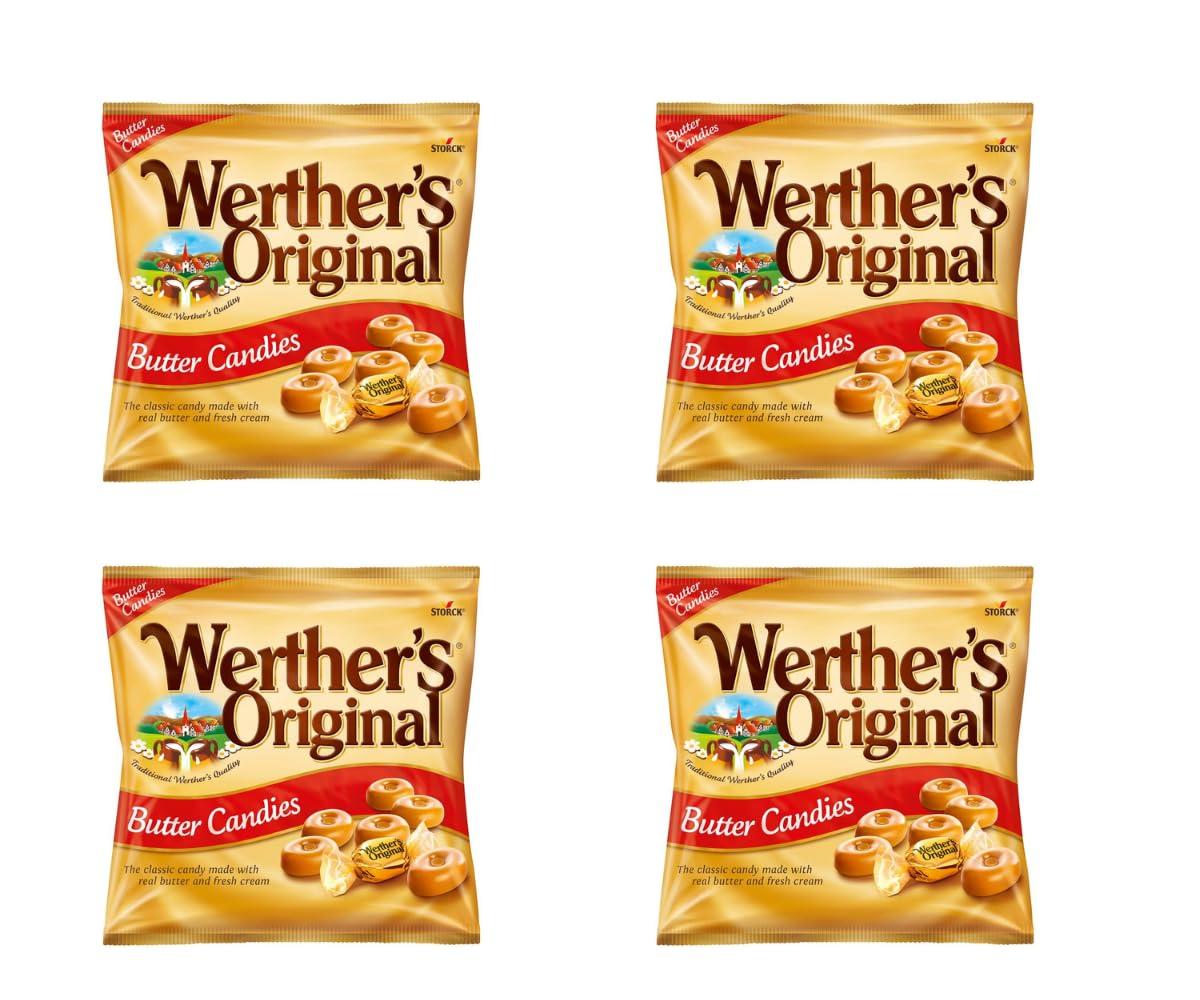 Werther Original Butter Candies 135g - Traditional Butter Candies ...