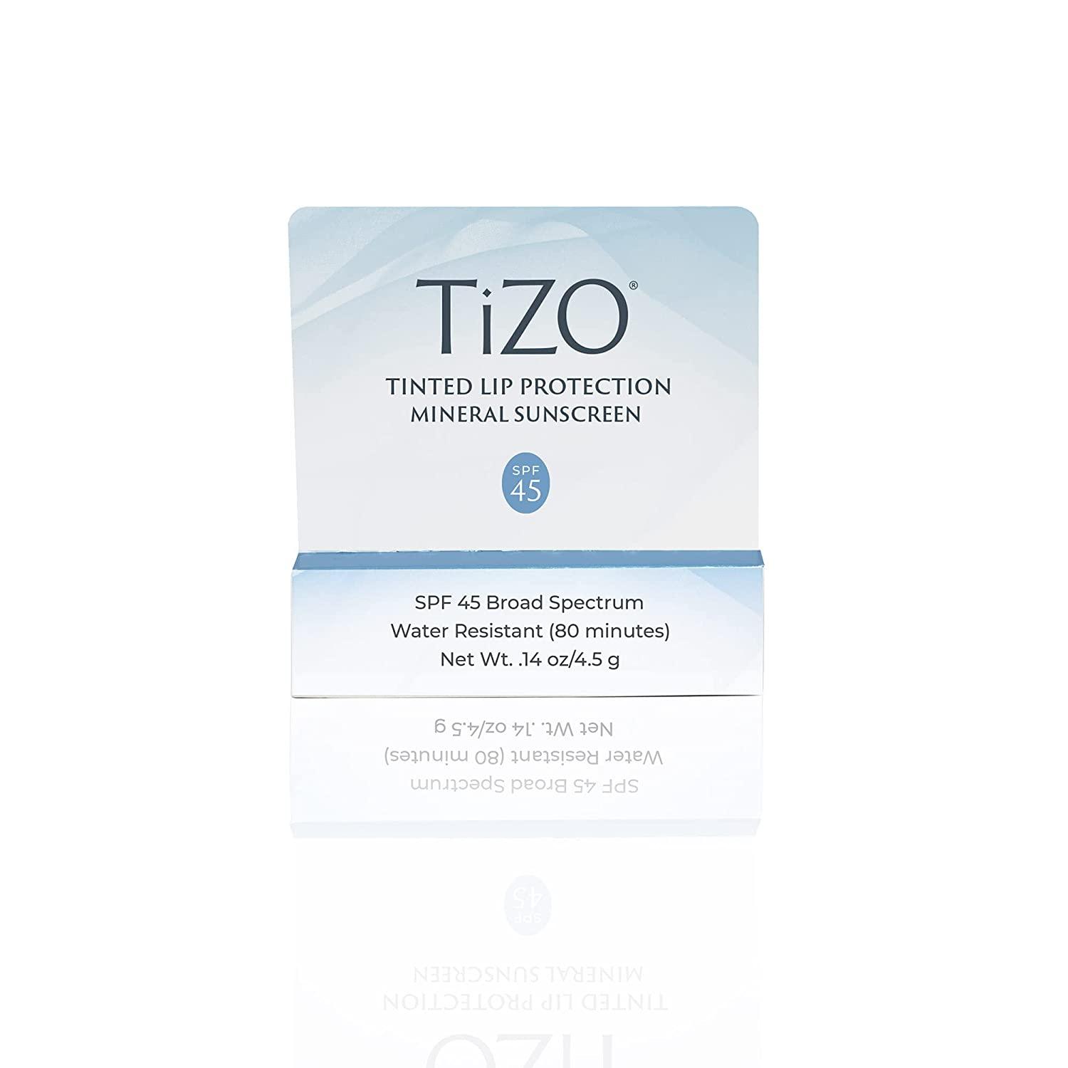 TIZO Tinted Lip Protection SPF 45 0.14 oz - Sunscreen Lip Balm | Buy ...