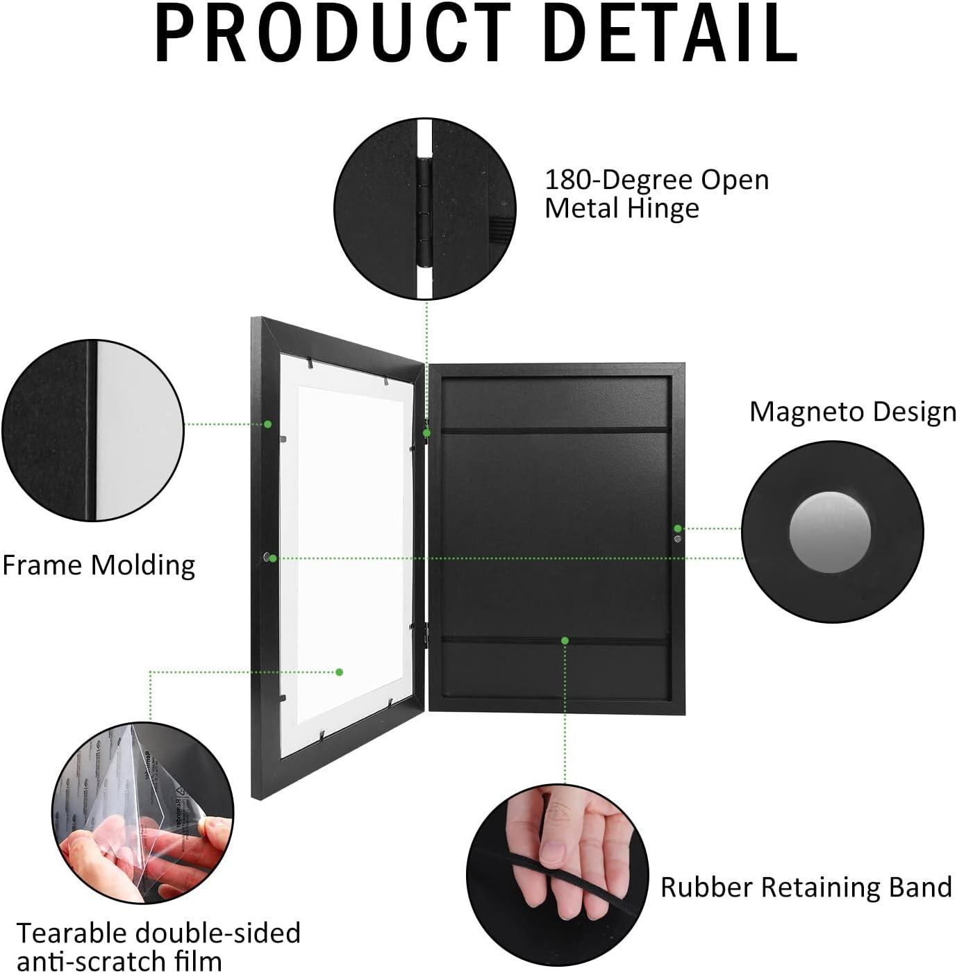4-Piece Children's Art Photo Frames - Fillable Front Opening Frames for ...