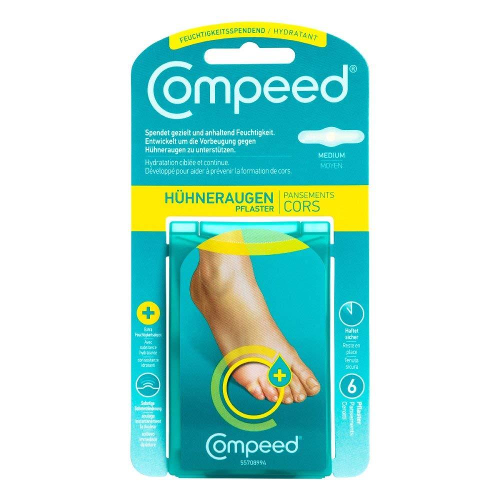 COMPEED Corn Plaster Moisturizing 6 Pieces | Fast Pain Relief ...