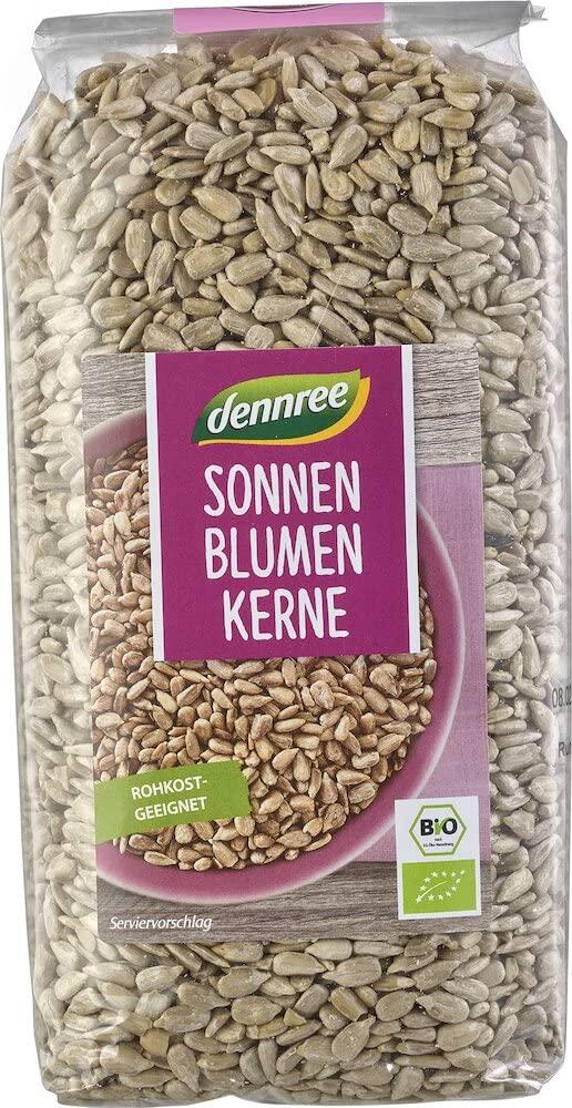 Buy Dennree Organic Sunflower Seeds 500g - Premium Quality ...