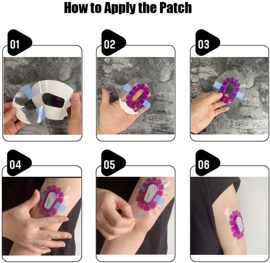 Dexcom G6 Adhesive Patches-40 Pack | Invisible Waterproof G6 Overpatch ...