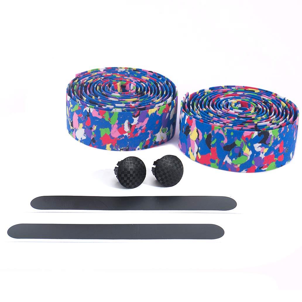Vinqliq Super Soft Bike Handlebar Grip Tape Wraps with Bar Plugs ...