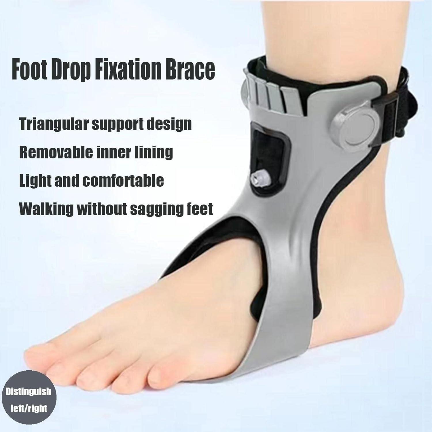 Orthosis Support Brace for Foot Drop Varus & Valgus - Unisex Ankle ...