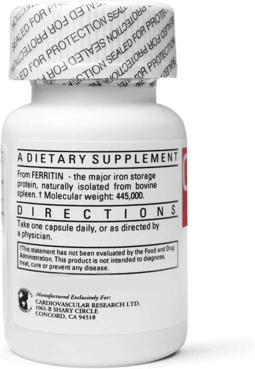 Ferritin Iron Supplement 5mg for Women and Men - 240 Capsules (2 Pack ...