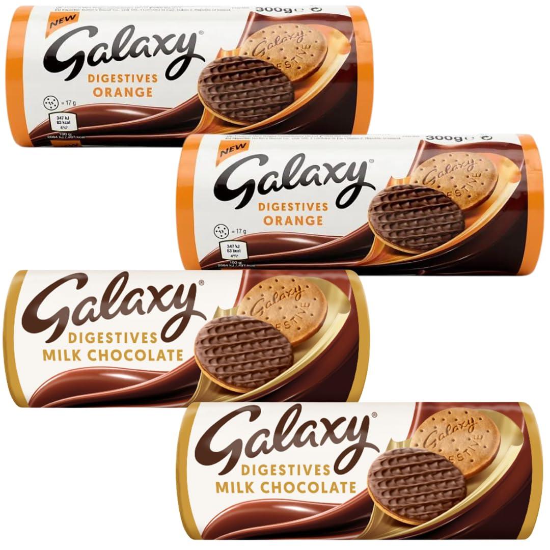 Chocolate Digestive Biscuits Bundle With Galaxy Chocolate Orange ...