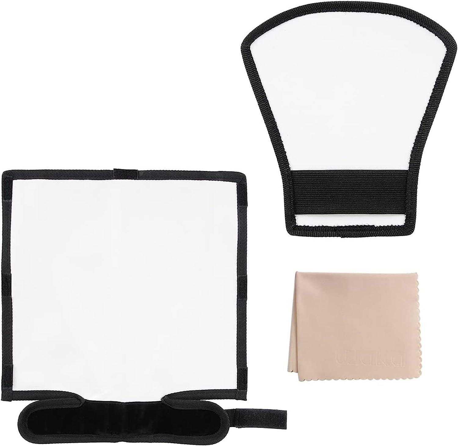 Waka Flash Diffuser Reflector Kit - Bend Bounce Flash Diffuser with ...