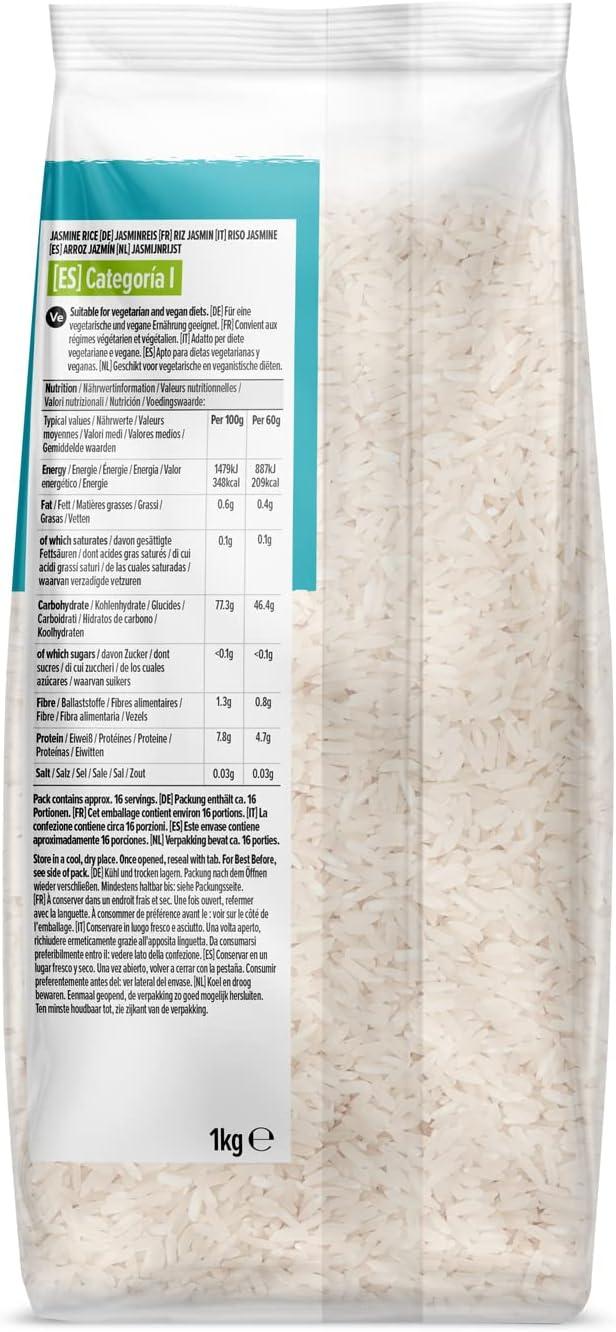 Premium Quality Amazon Thai Jasmine Rice 1kg - Authentic Fragrant Long ...