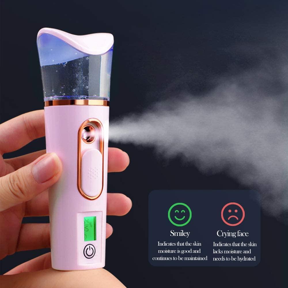 FANTEXY Nano Facial Mister with Skin Analyzer & Moisture Tester ...