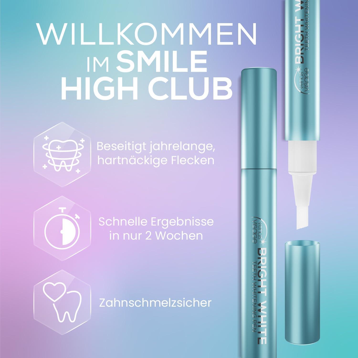 Venus Visage Pen Pro Series Teeth Whitening - 20X Pain-Free Tooth ...
