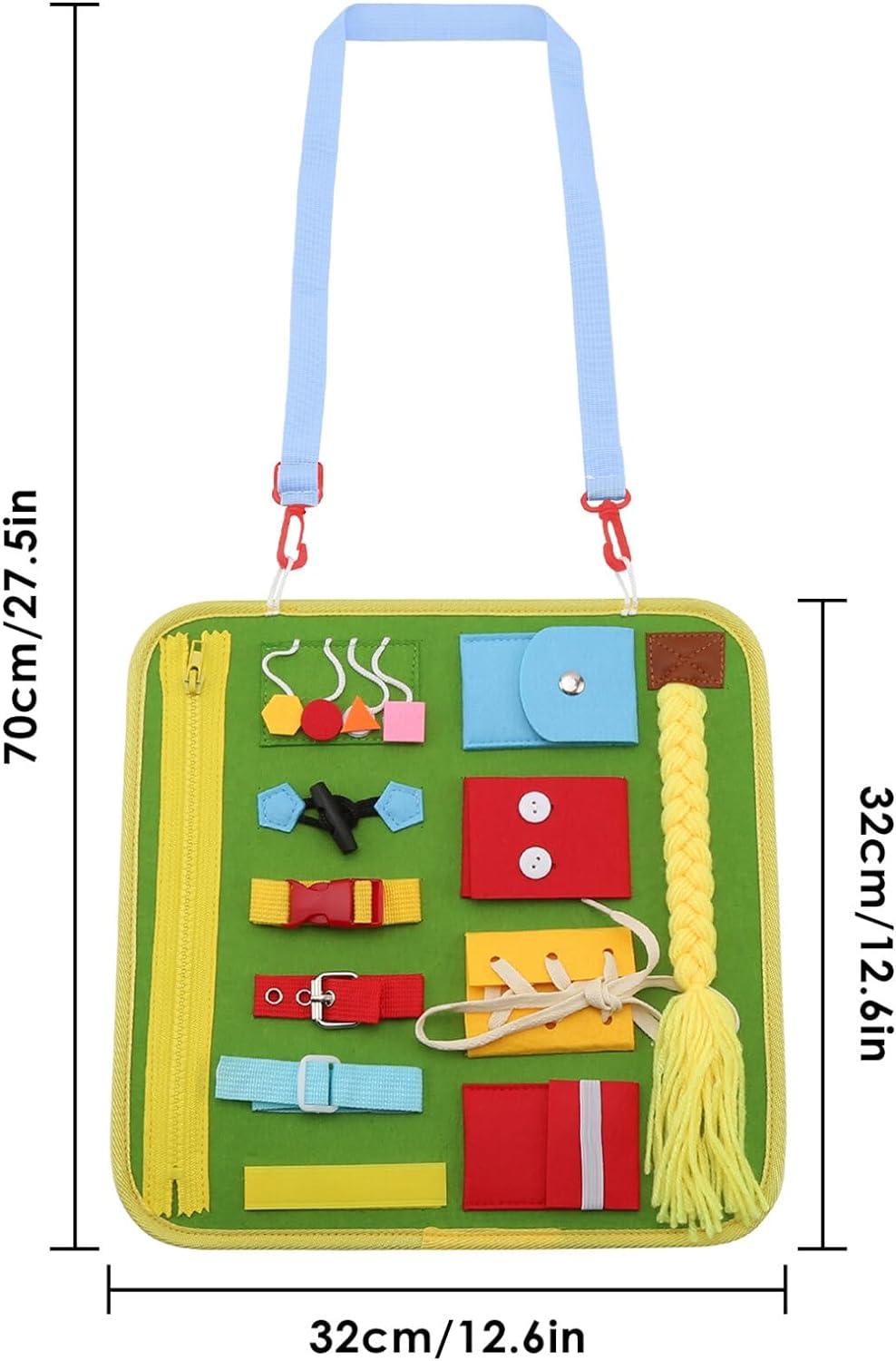 Yuehuamech Fidget Book Fidget Blanket Dementia Sensory Pad Sensory ...