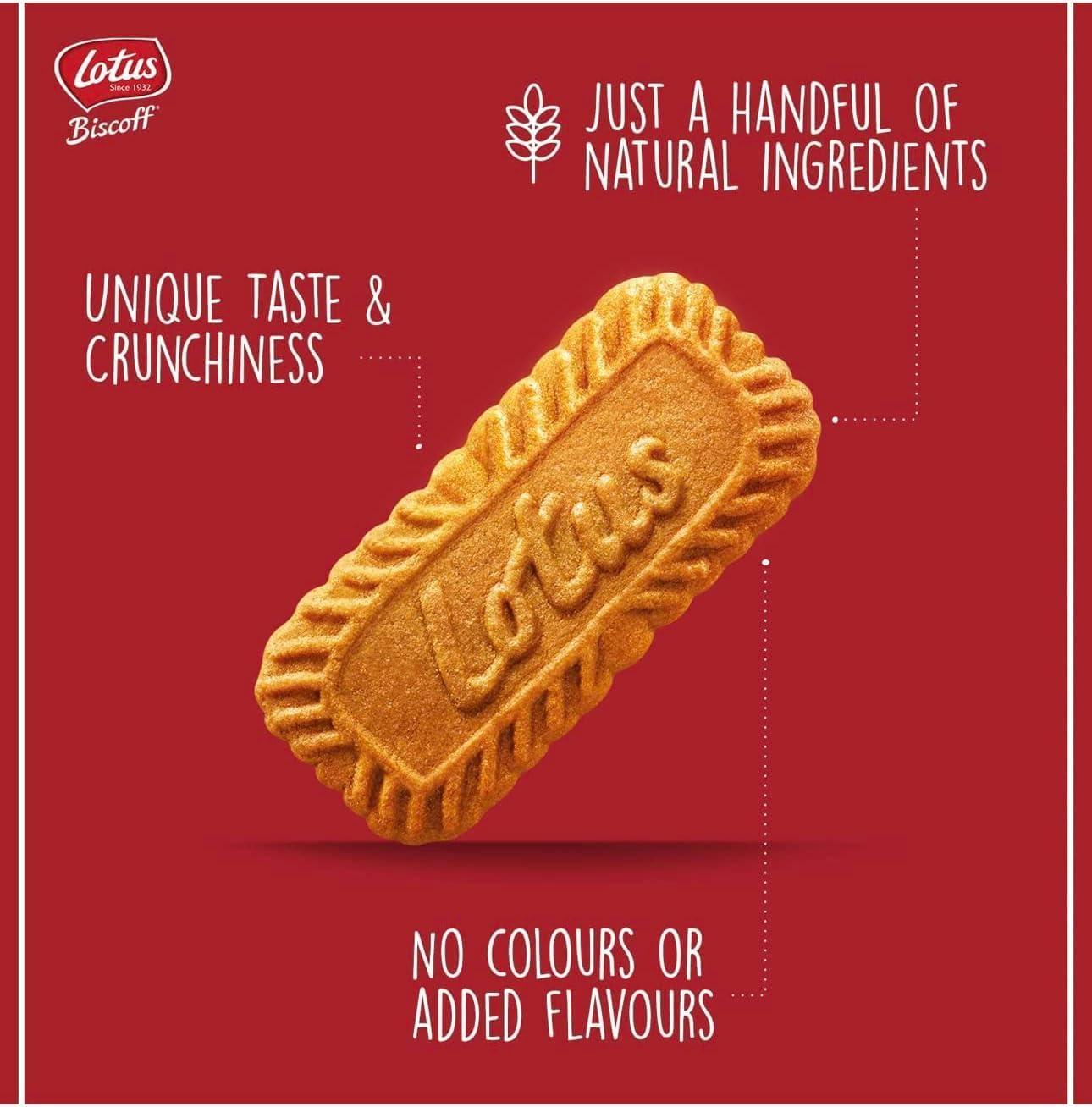 Biscoff Original Caramelised Biscuits from Lotus (Pack of 300 X 6 ...