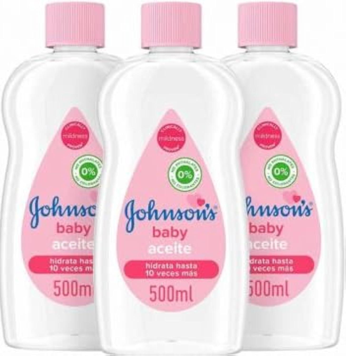 Buy 3x Johnson's Baby Oil 500ml - Nourishing Baby Care Oil (Total ...