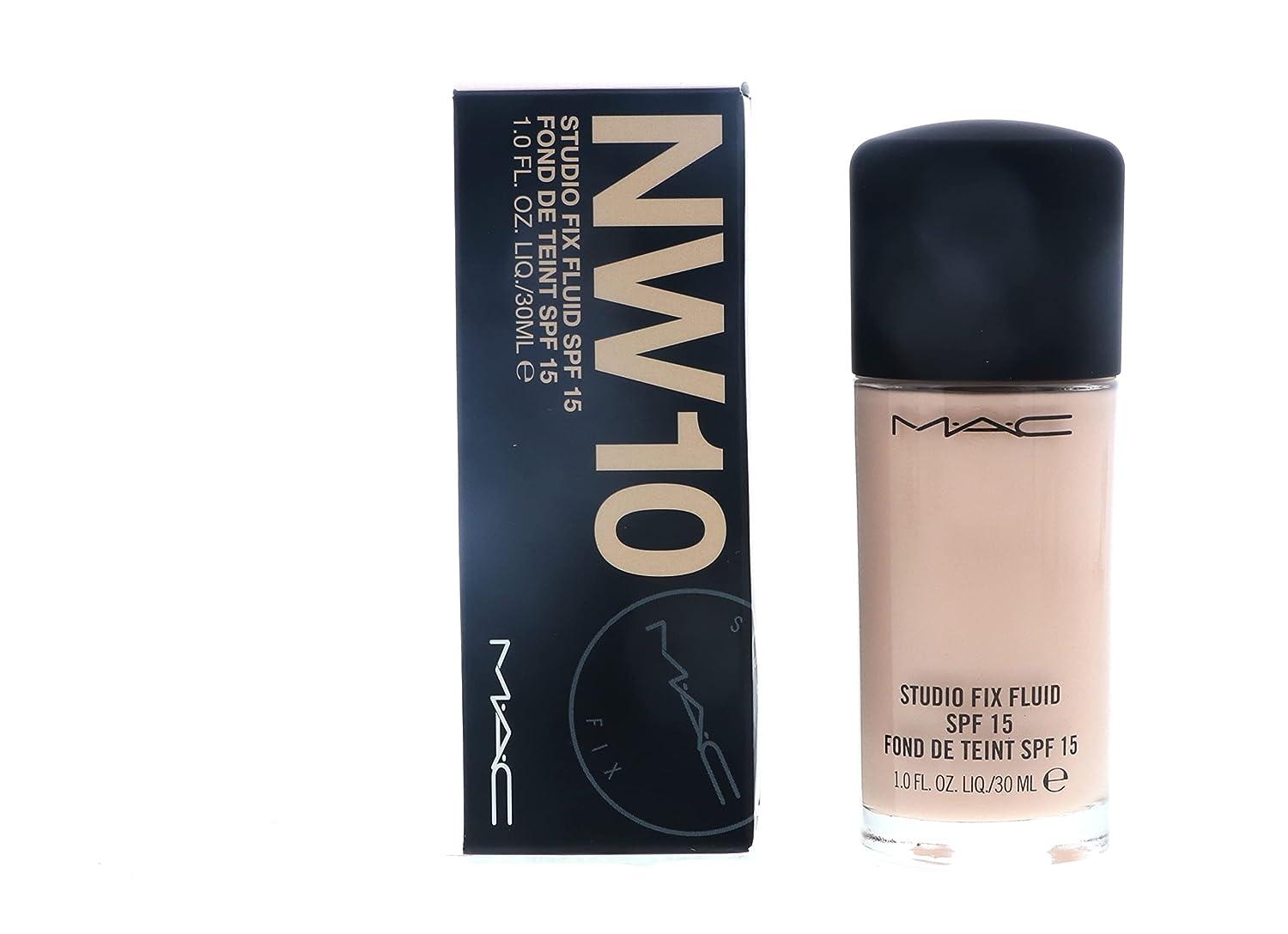 MAC Studio Fix Fluid Foundation SPF 15 NW10 - Lightweight and Long ...