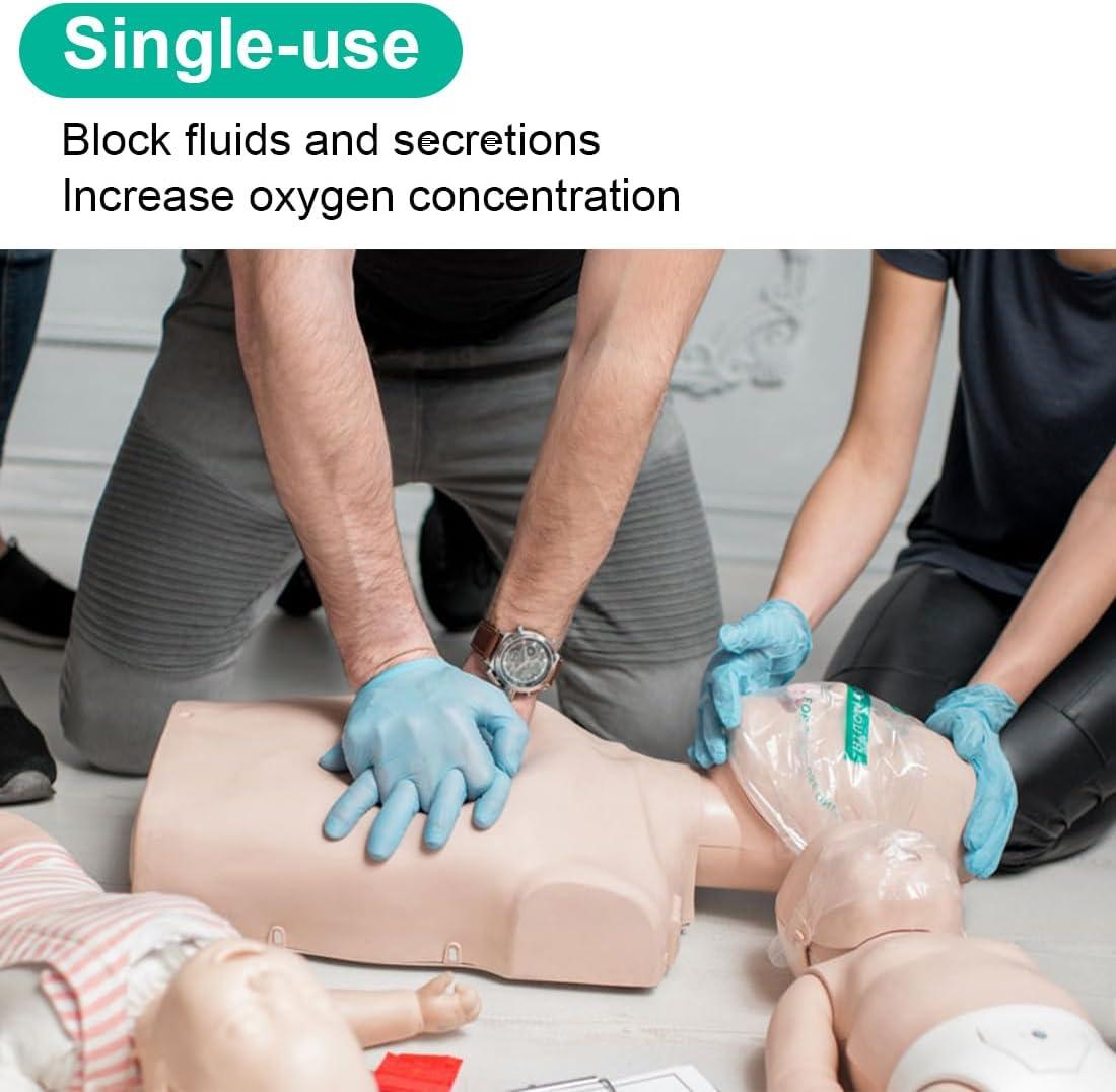 Weddhuis 5 Ventilation Mask & First Aid Set - CPR Face Shield ...