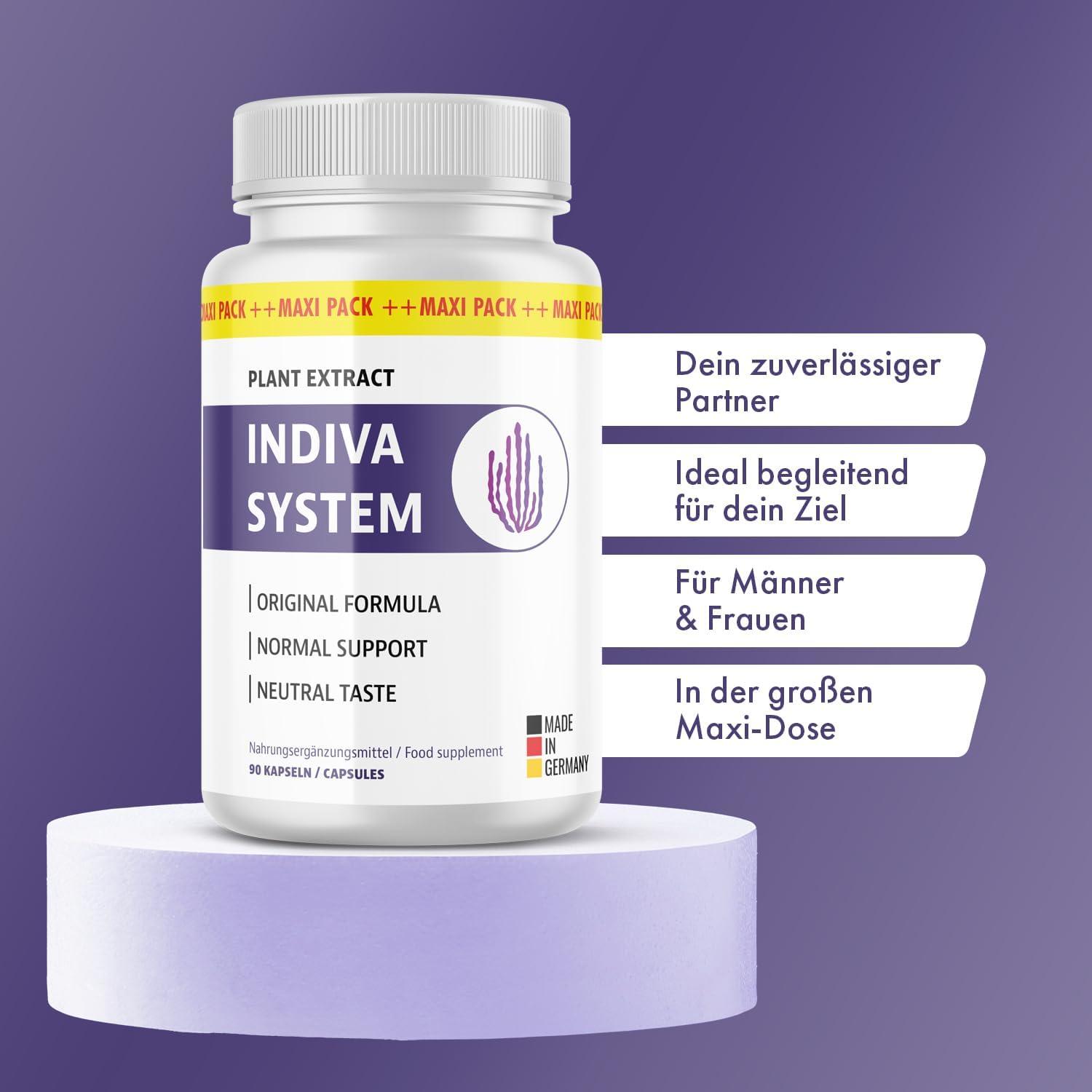 Indiva System Capsules - Original Garcinia Cambogia Formula | 5x90 ...