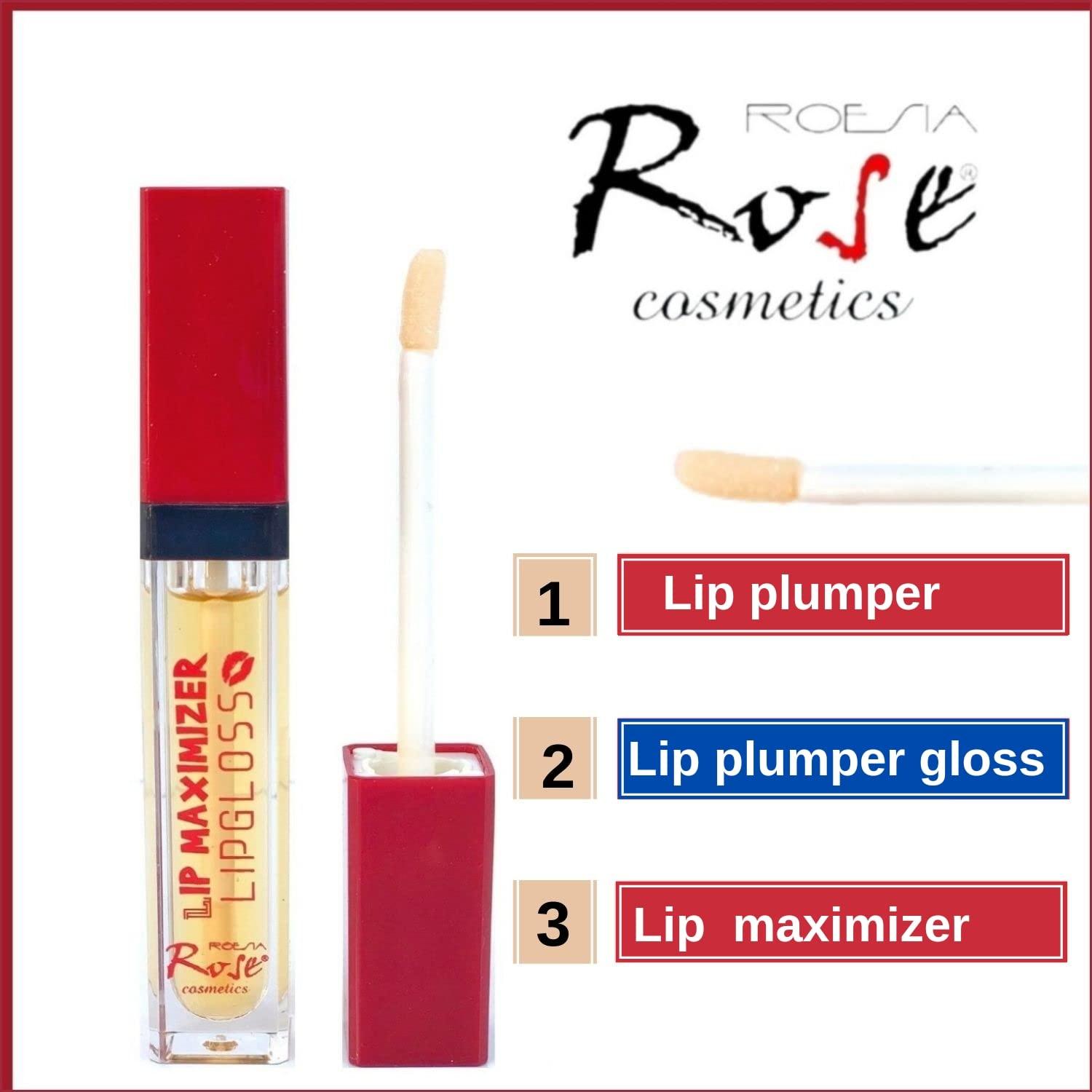 ROESIA Rose Lip Plumper & Under Eye Mask - Hydrating Cosmetic Duo | Buy ...