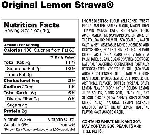Mississippi Cheese Straw Co. Original Lemon Straws Gift Tin - 16oz (454g) | Buy Now with Express ...