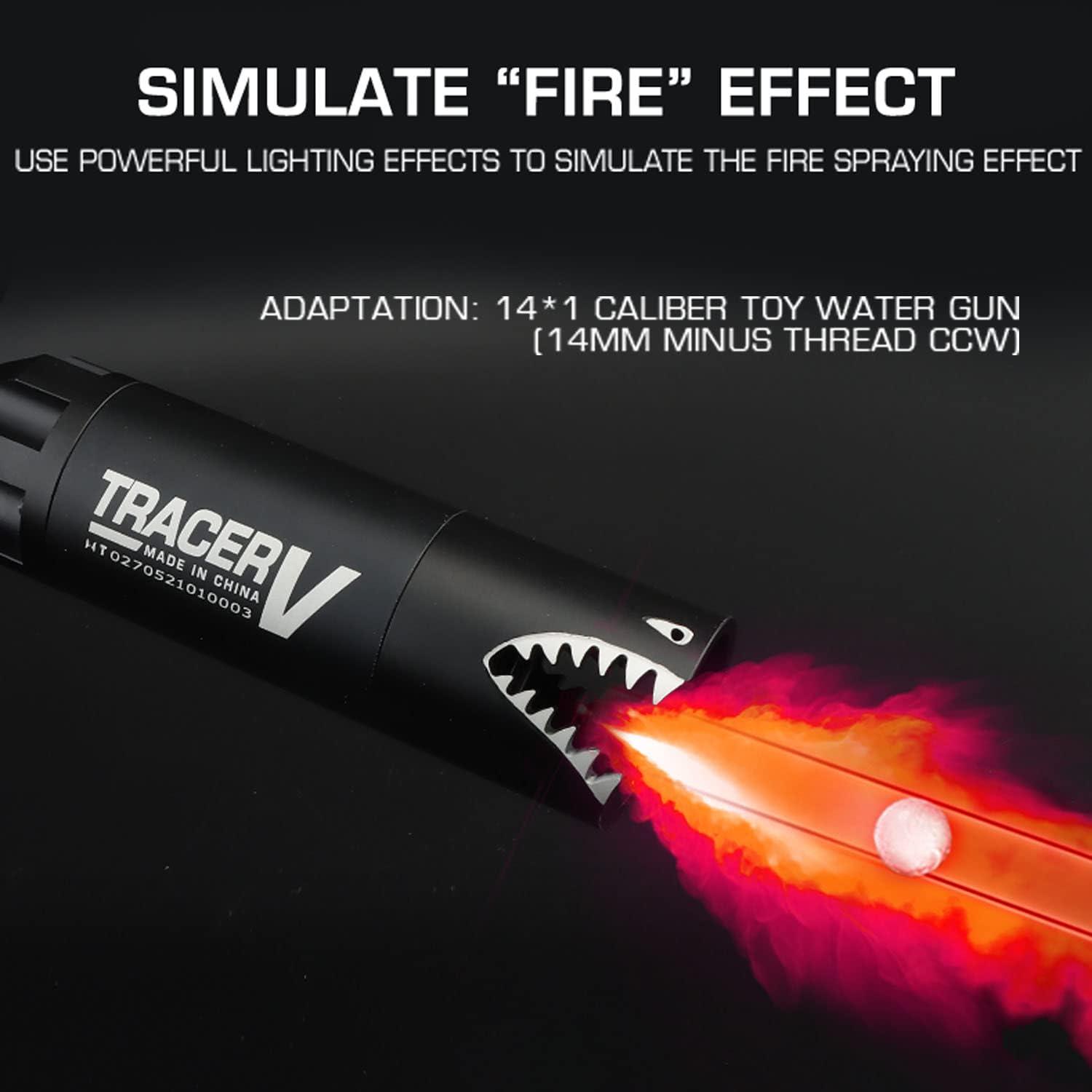 DoxiGlobal Mini Tracer Unit - Colorful Spitfire Lighter V BBS Glow ...