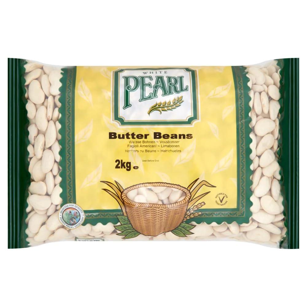 White Pearl Butter Beans 2kg-Food | Buy Now with Express International ...