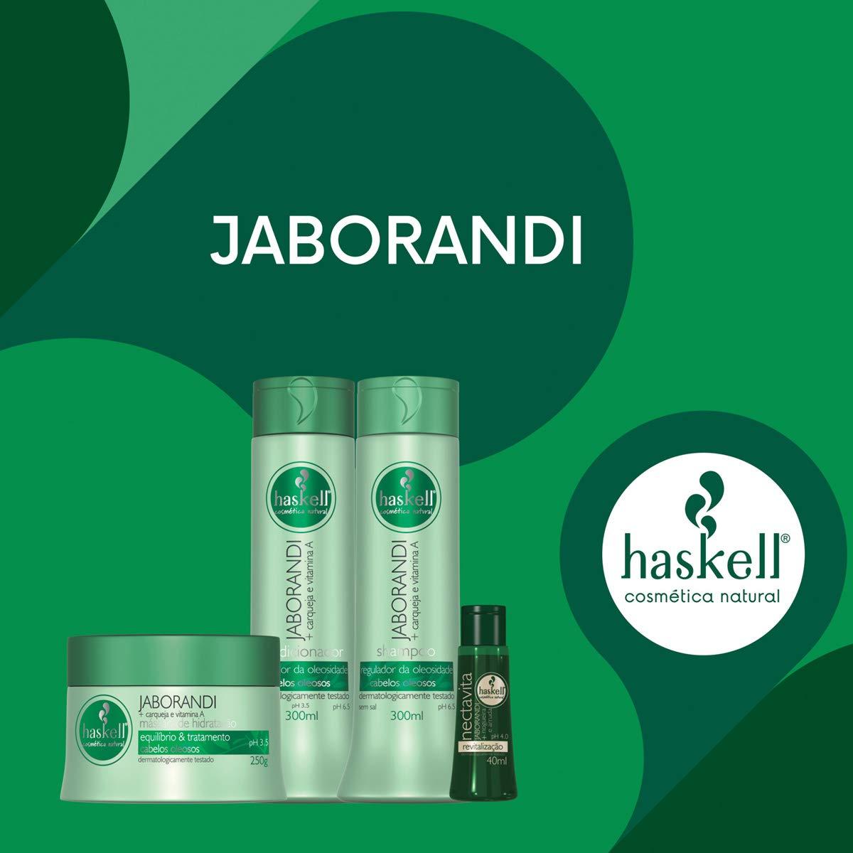 Haskell - Linha Jaborandi - Mascara de Hidratacao Carqueja e Vitamina A 250 Gr - (Jaborandi ...