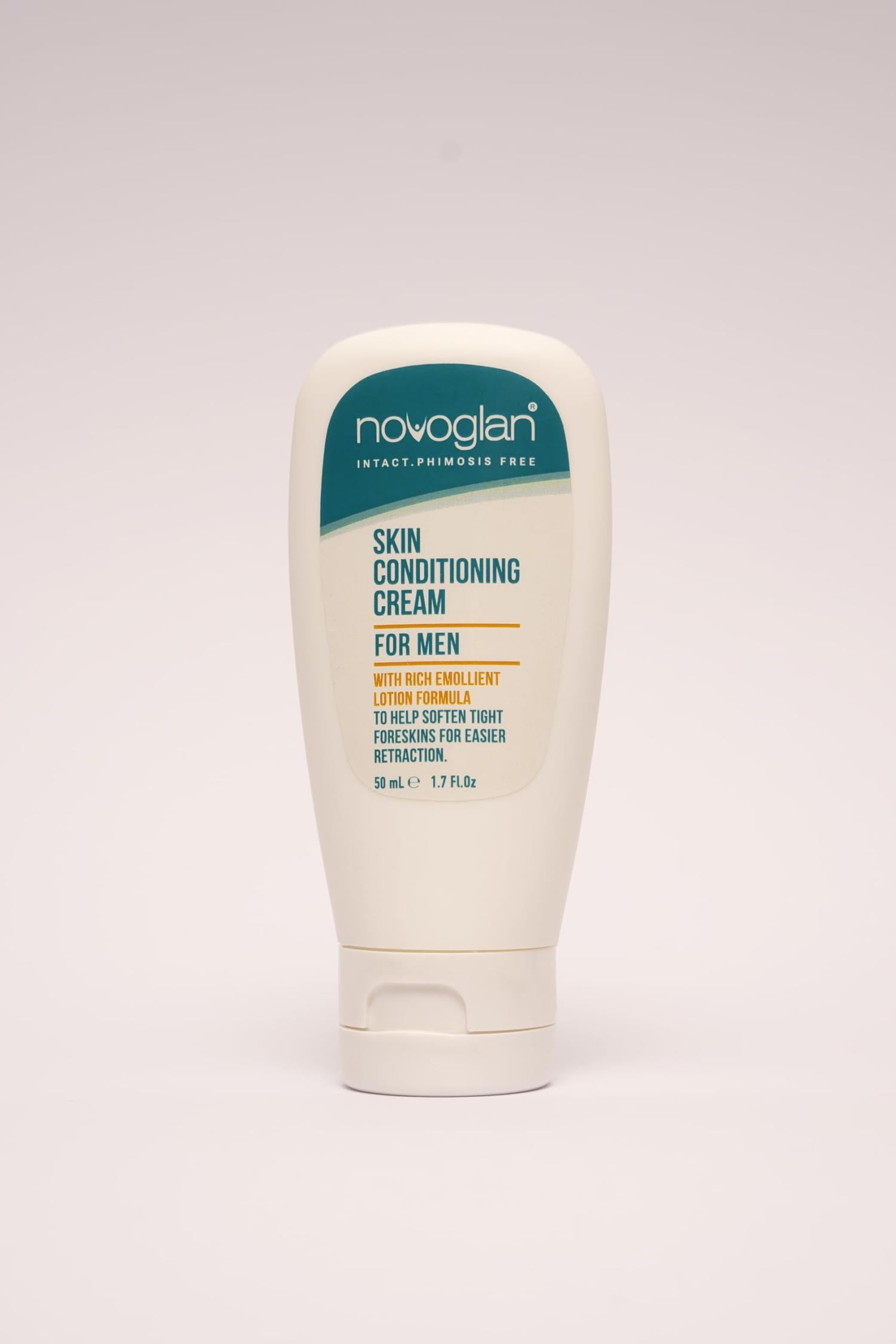 Novoglan Premium Foreskin Conditioning Lotion | Advanced Emollient for ...