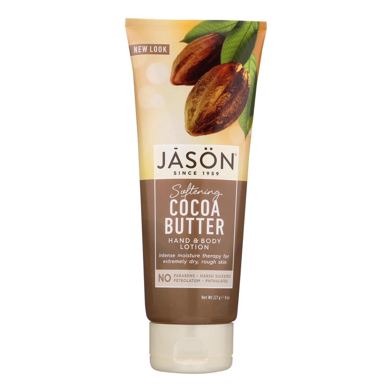JASON Cocoa Butter Hand & Body Lotion 8 Fl Oz - Moisturizing Skincare ...