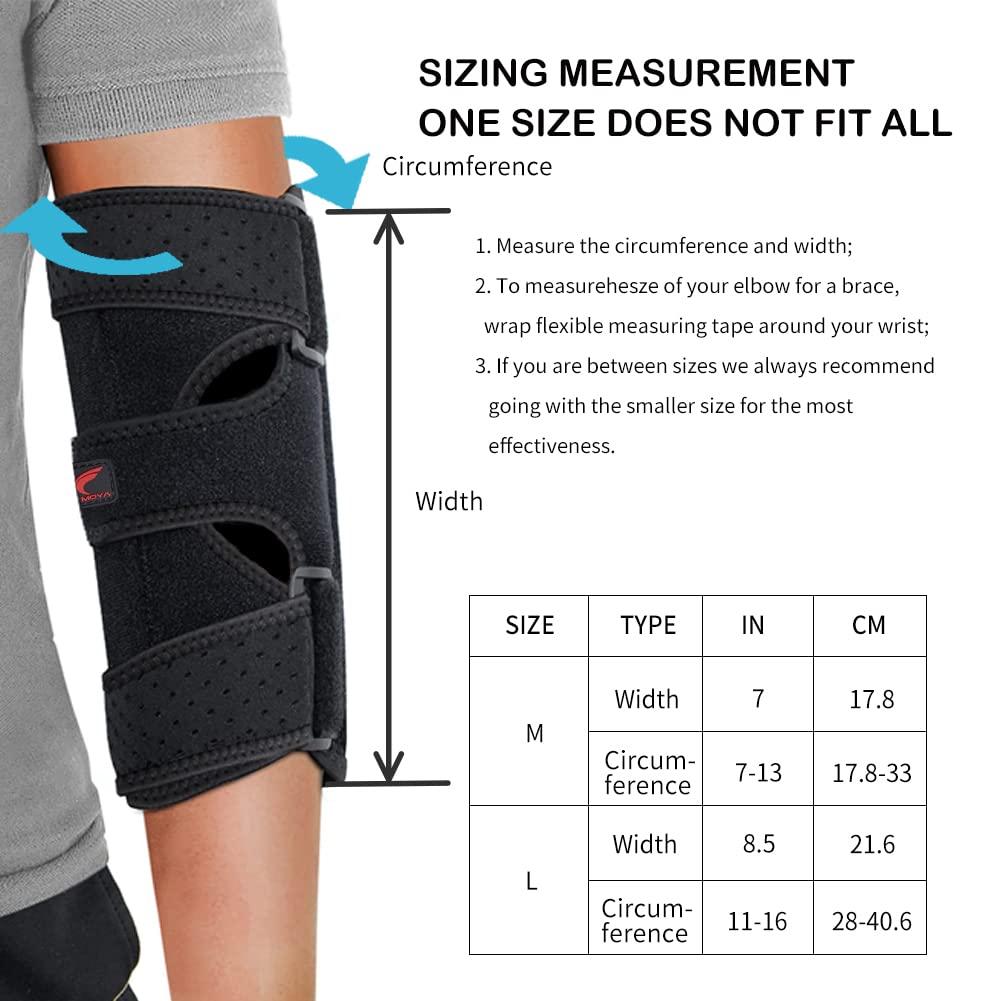 Comfortable Night Elbow Brace with Metal Splints for Ulnar Nerve ...