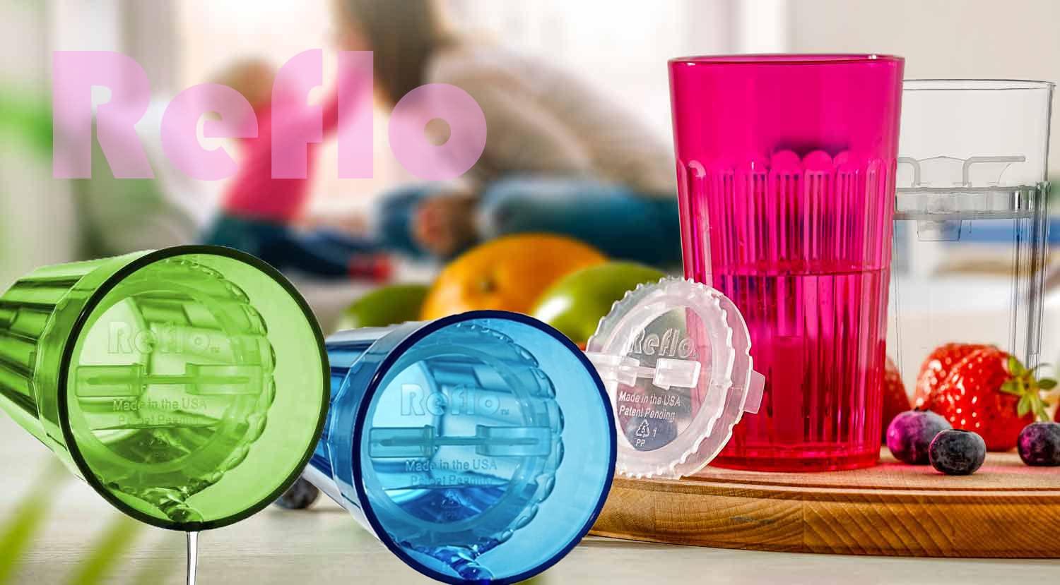 Reflo Smart Cup - Open Training Toddler Cup (4 Colors) | 6oz 360 ...