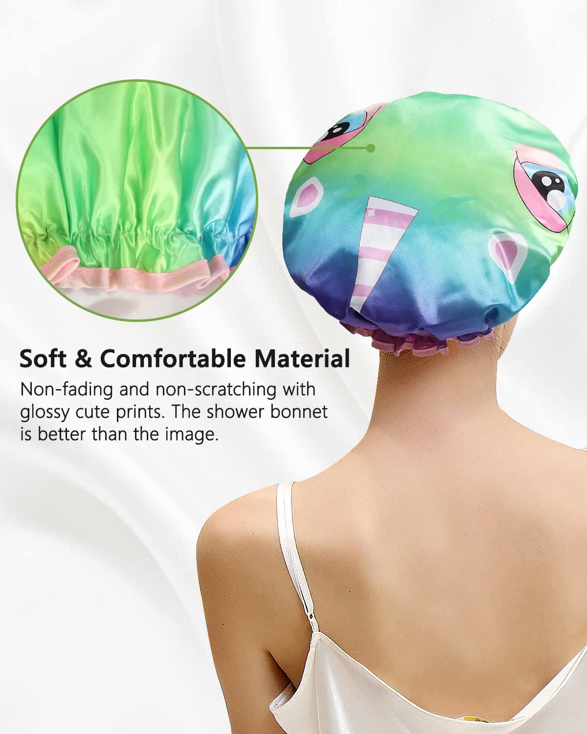 Mikimini Unicorn Shower Hood for Women & Kids - Reusable Double ...