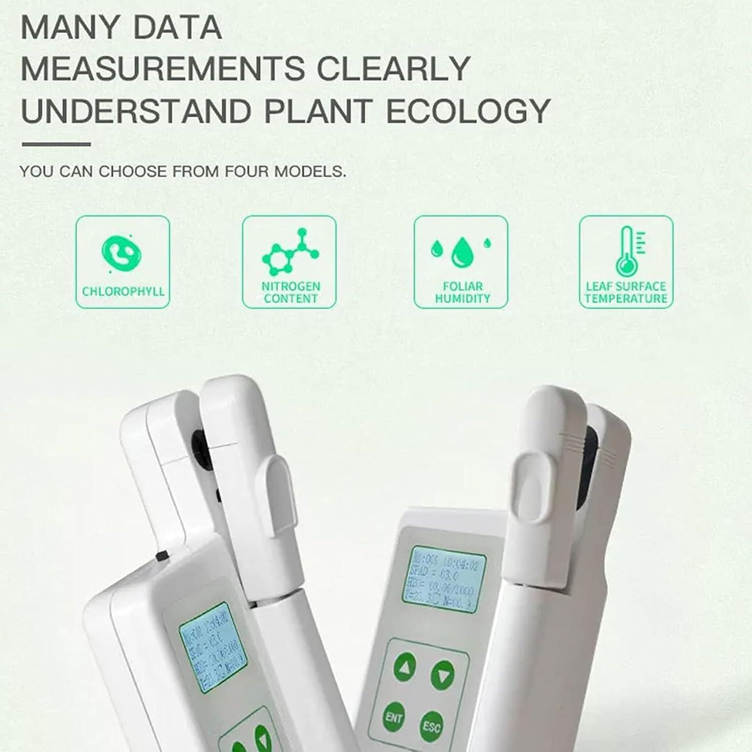 Chlorophyll Meter Tester Plant Leaf Chlorophyll Analyzer Plant ...
