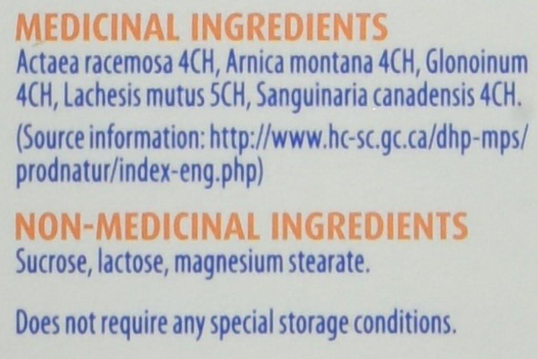 Boiron Acteane 120 CT for Hot Flashes Relief - Natural Menopause Support