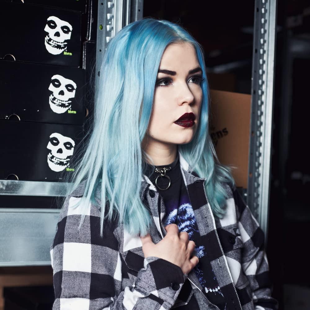 Manic Panic Blue Angel Hair Dye - Semi-Permanent Light Sky Pastel Blue ...