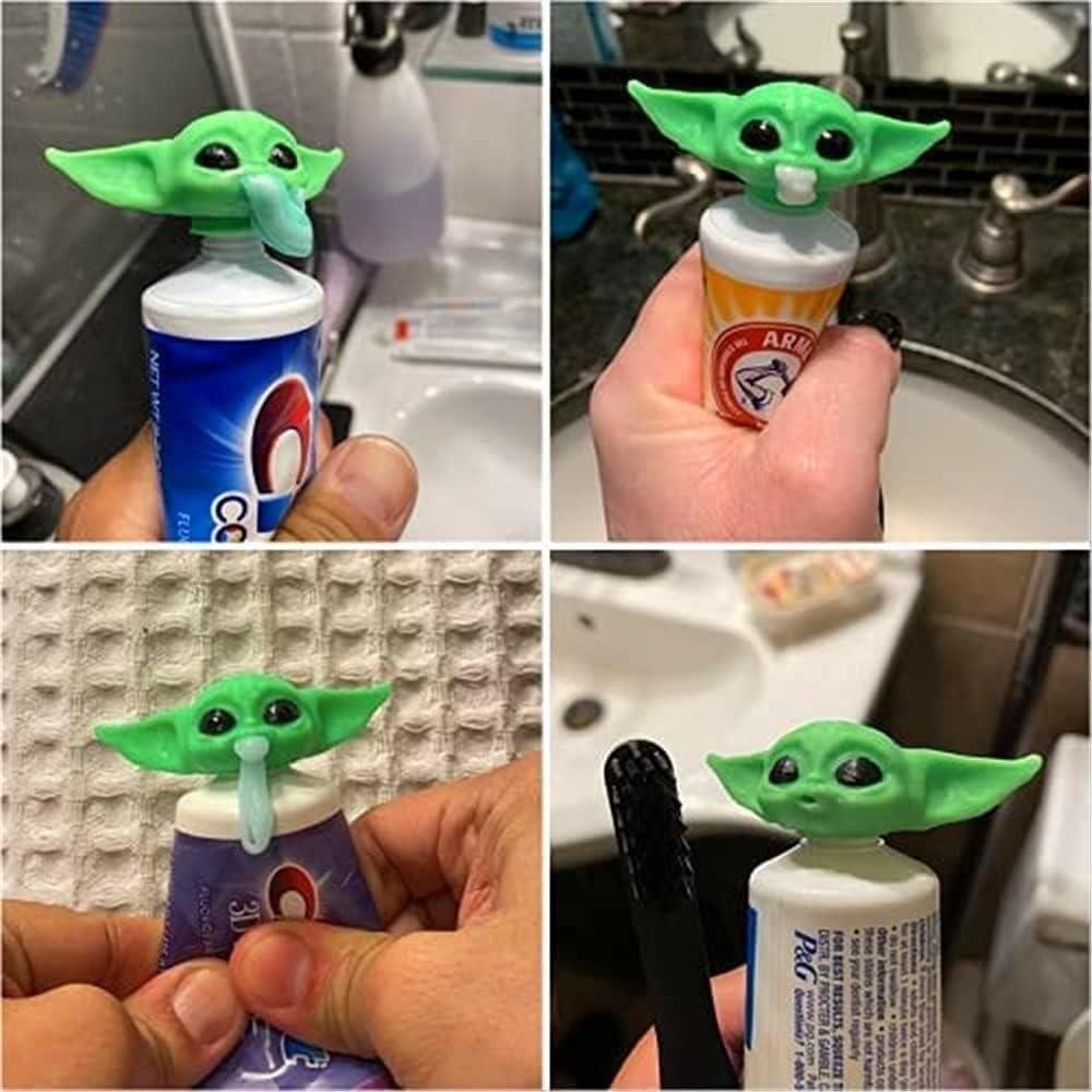 2023 Baby Yoda Toothpaste Cap - Fun Toothpaste Squeezer for Kids and ...