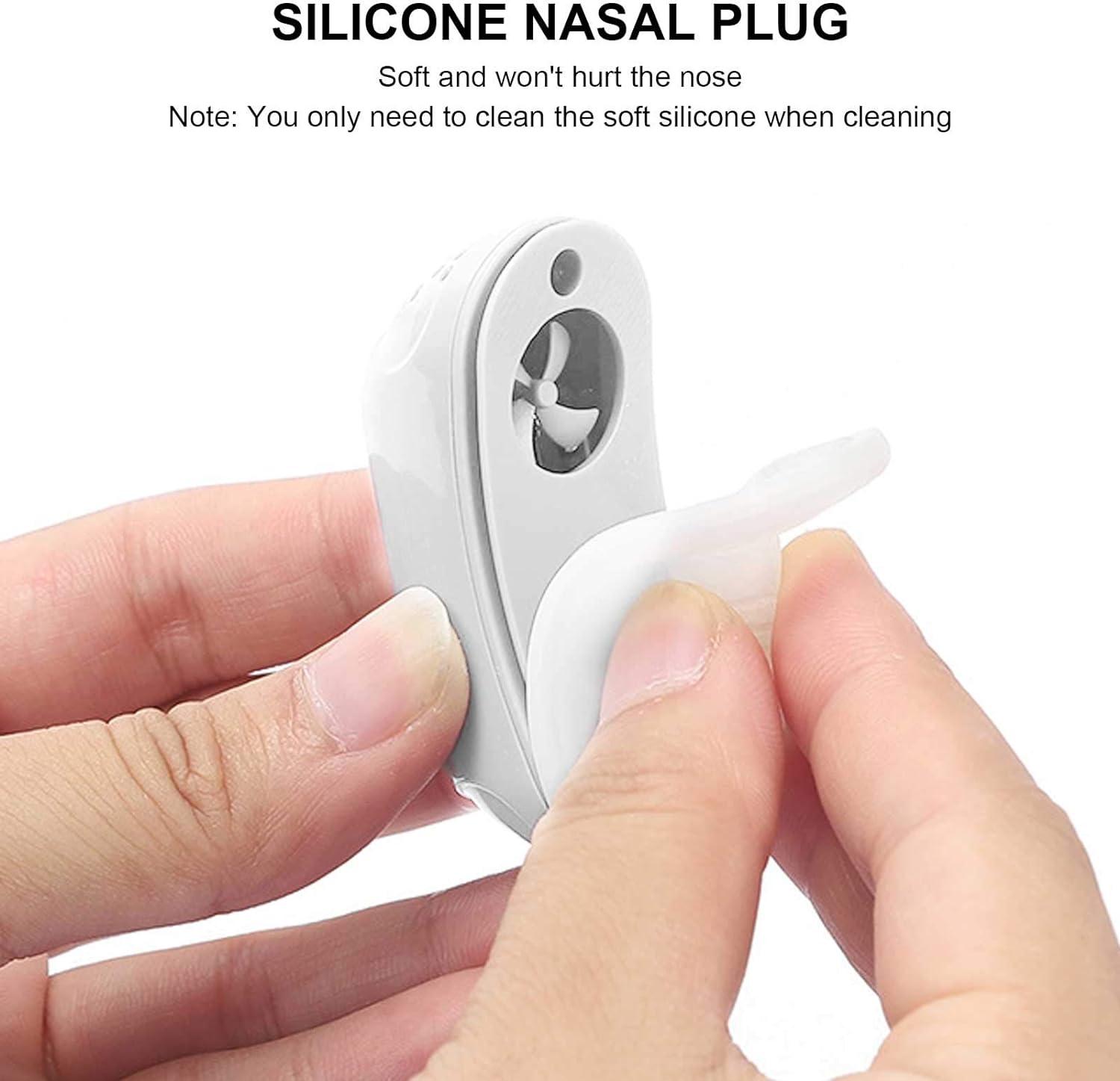 Electric Anti Snoring Device - USB Silicone Nasal Dilator Nose Clip for ...
