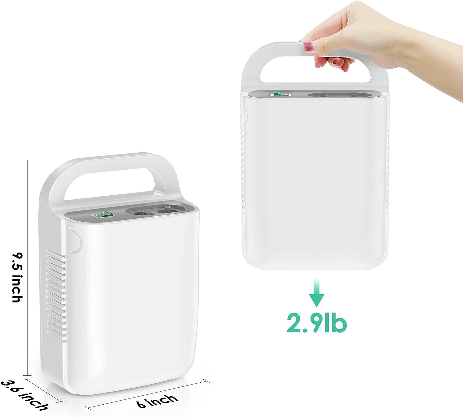 Patin Nebulizer Machine with 3 Sizes Mask Portable Nebulizer Machine ...