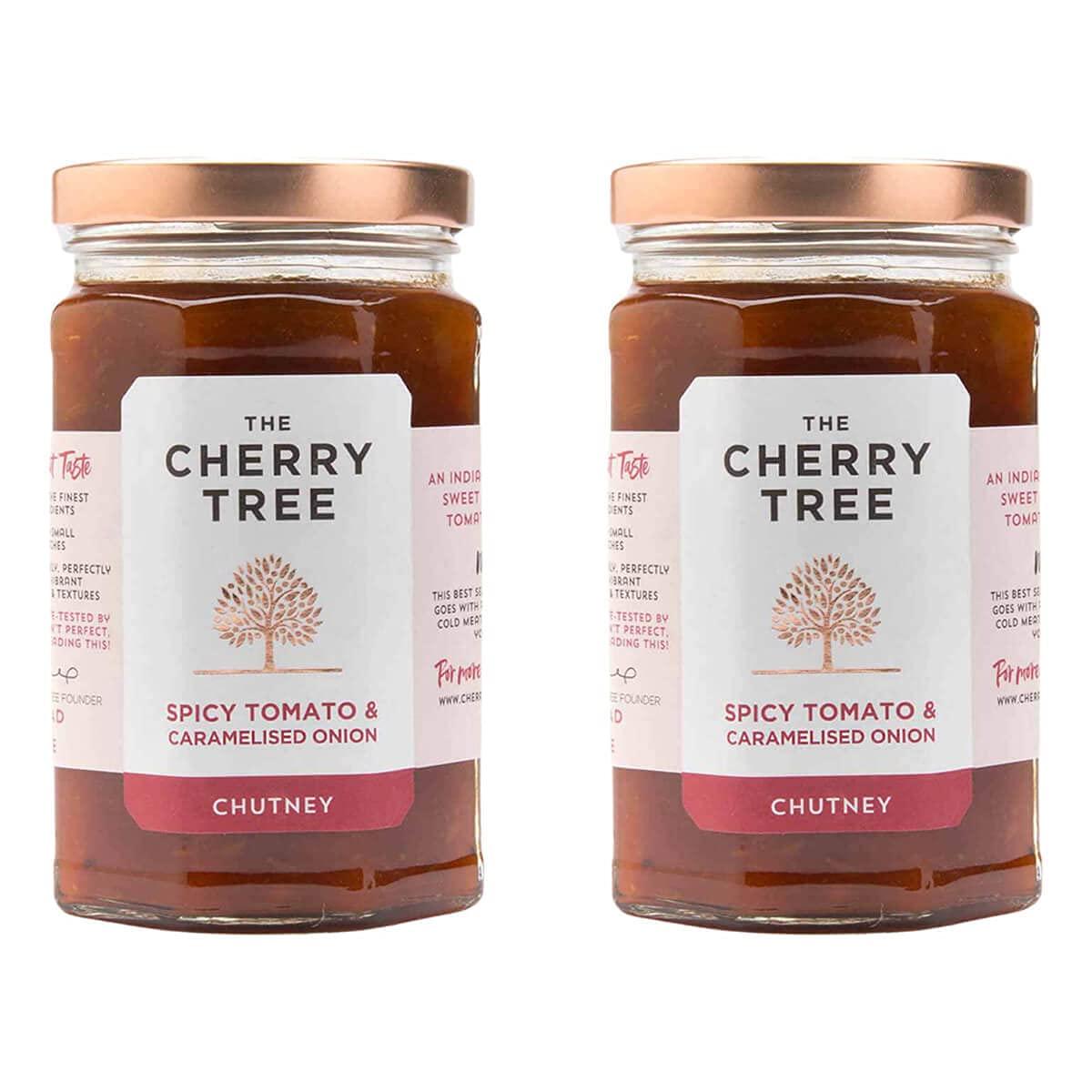 Buy The Cherry Tree Spicy Tomato & Caramelised Onion Chutney - 320g ...