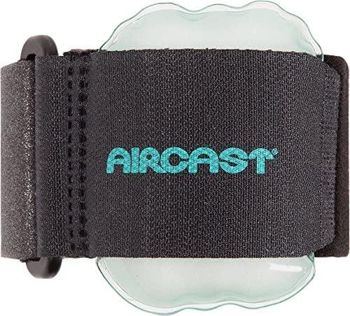 Aircast Pneumatic Armband - Tennis/Golfers Elbow Support Strap | Black ...