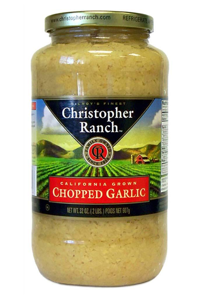 Christopher Ranch CHOPPED GARLIC in Olive Oil Famous Award Winning ...