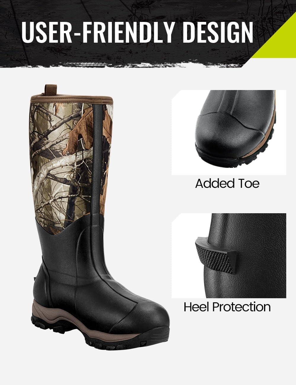 TIDEWE Hunting Boot for Men - 400g Insulated - Next Camo G2 - 11 | Buy ...