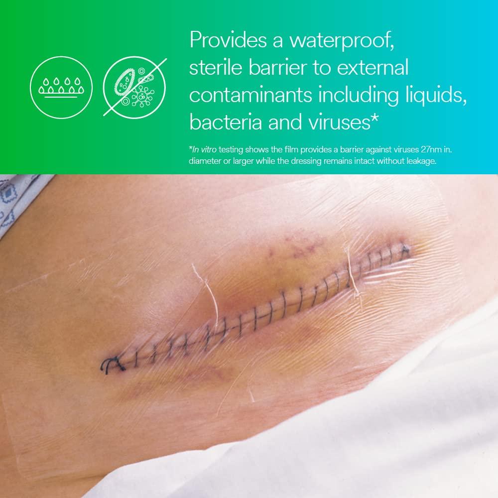 3M Tegaderm Transparent Film Dressing 1626 - 4 x 4.75 (10cm x 12cm) 50 ...