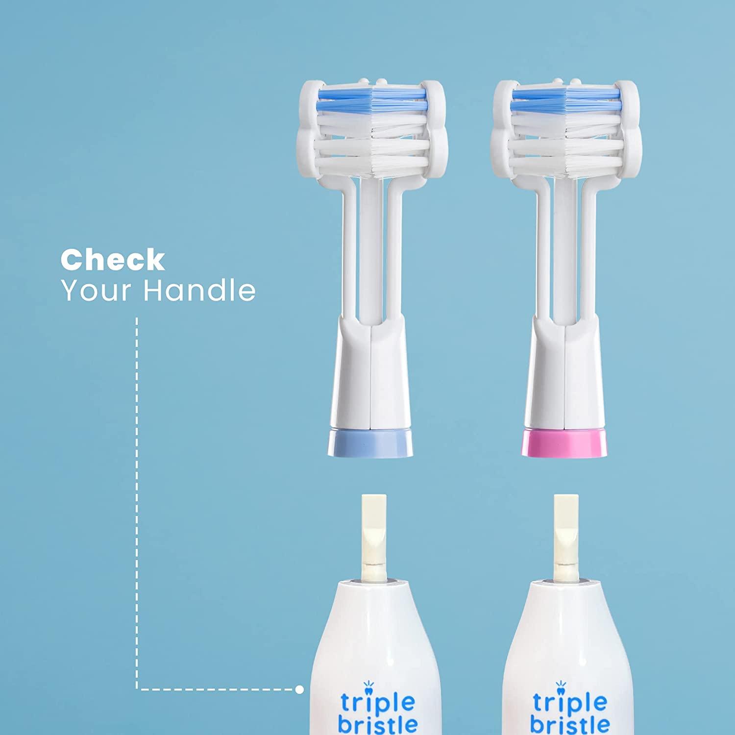 Triple Bristle Original Sonic Toothbrush | Rechargeable 31,000 VPM ...