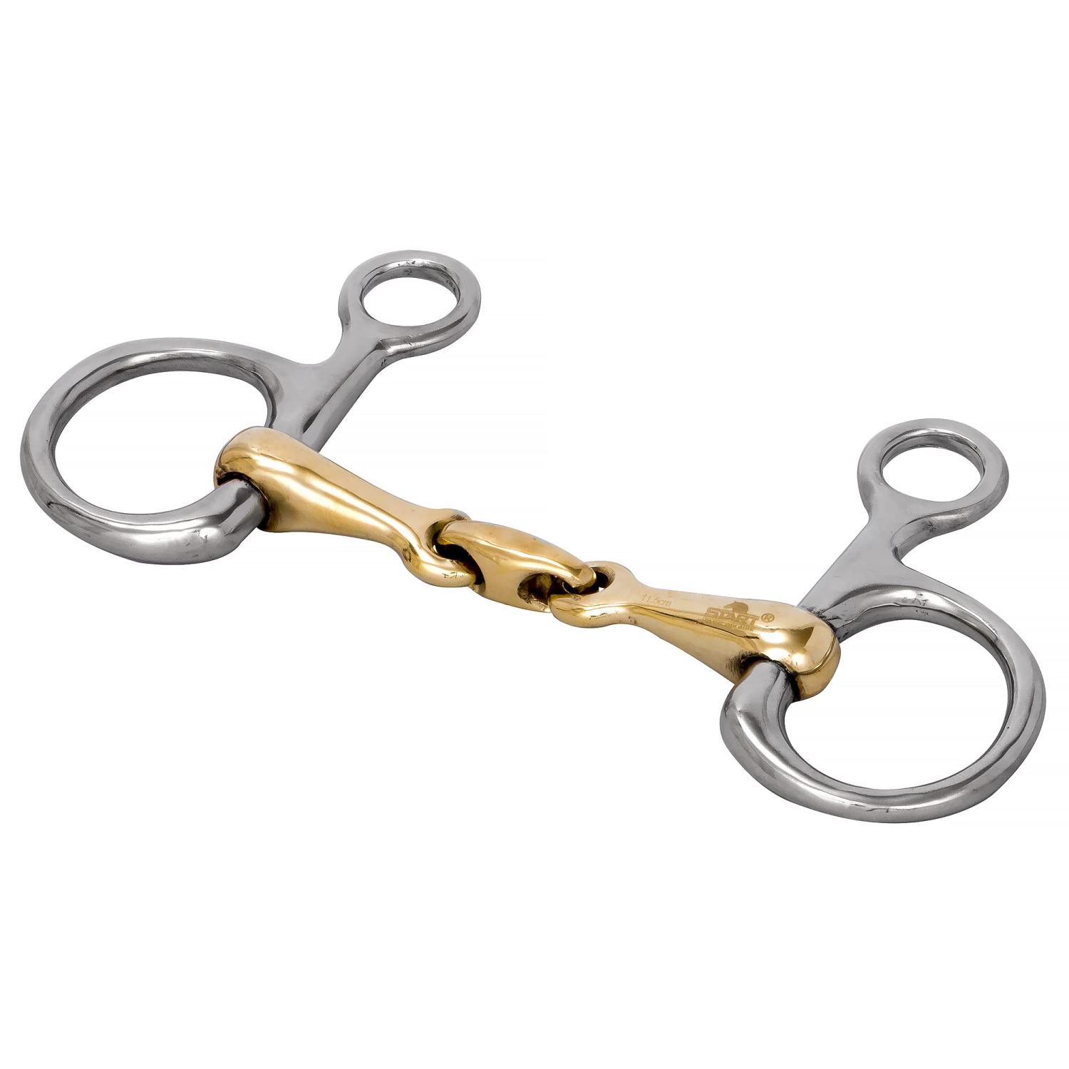 Premium Stainless Steel Double Broken Bit Horse Bridle - Anatomical ...